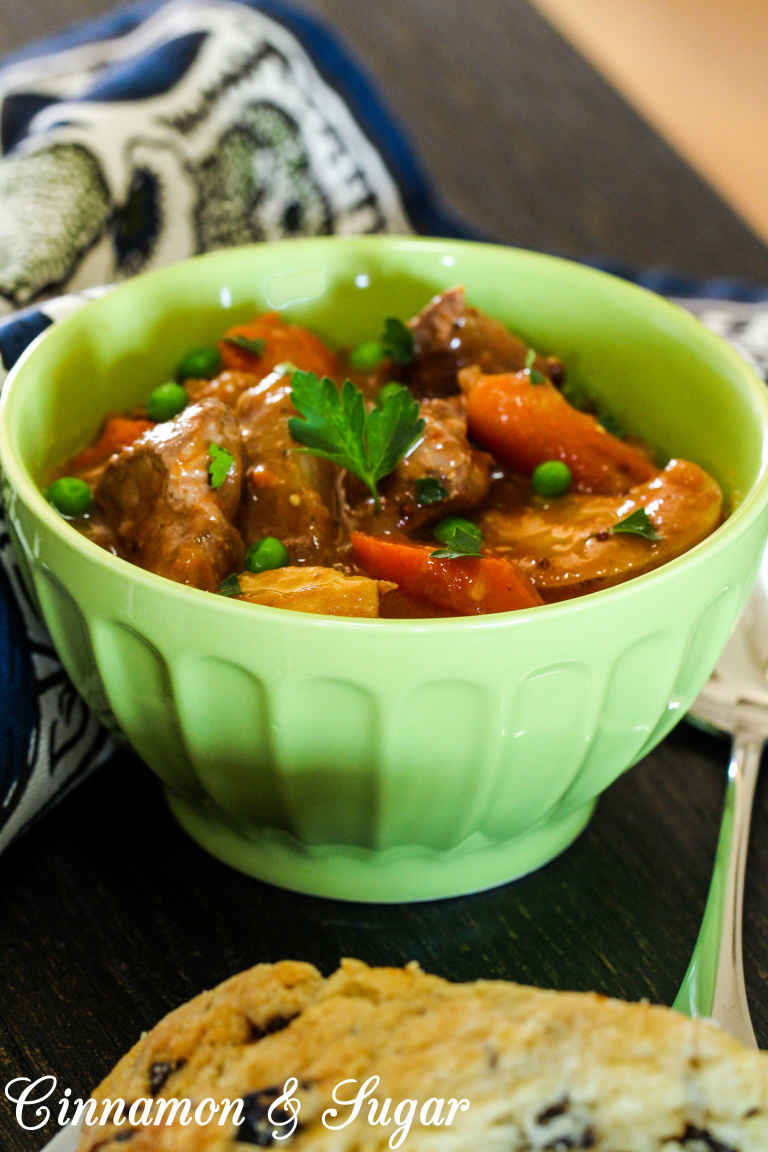 Slow-Cooker Hearty Irish Lamb Stew - Cinnamon and Sugar
