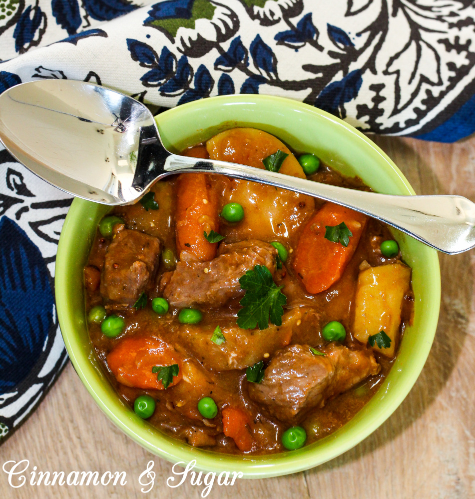 Slow-Cooker Hearty Irish Lamb Stew - Cinnamon and Sugar