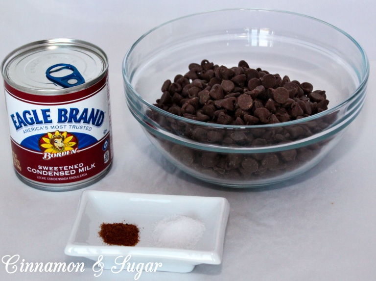 Popcorn Fudge - Cinnamon and Sugar