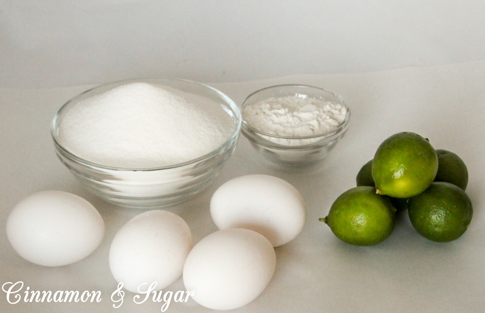 Kevin's Key Lime Bars - Cinnamon and Sugar