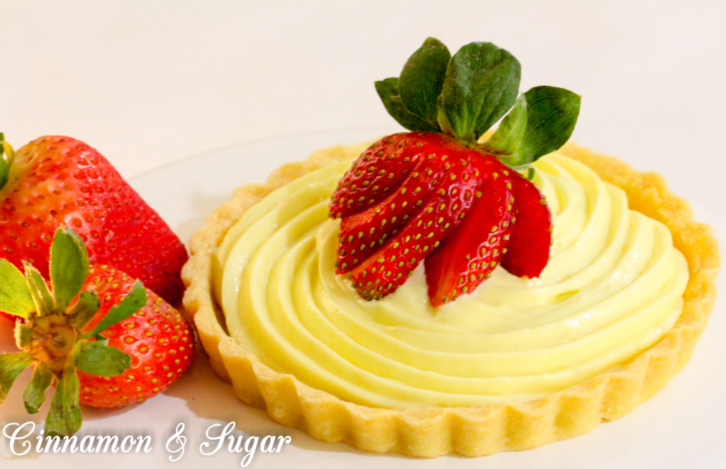 Mini Strawberry Tarts - Cinnamon and Sugar