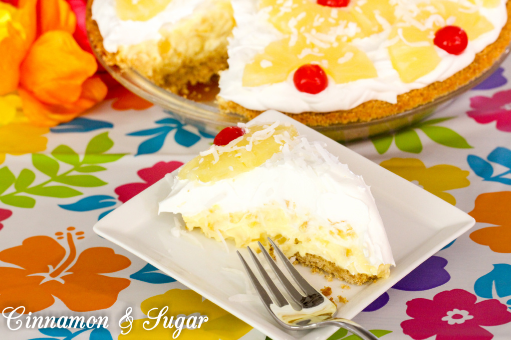 Supereasy Hawaiian Pie - Cinnamon and Sugar