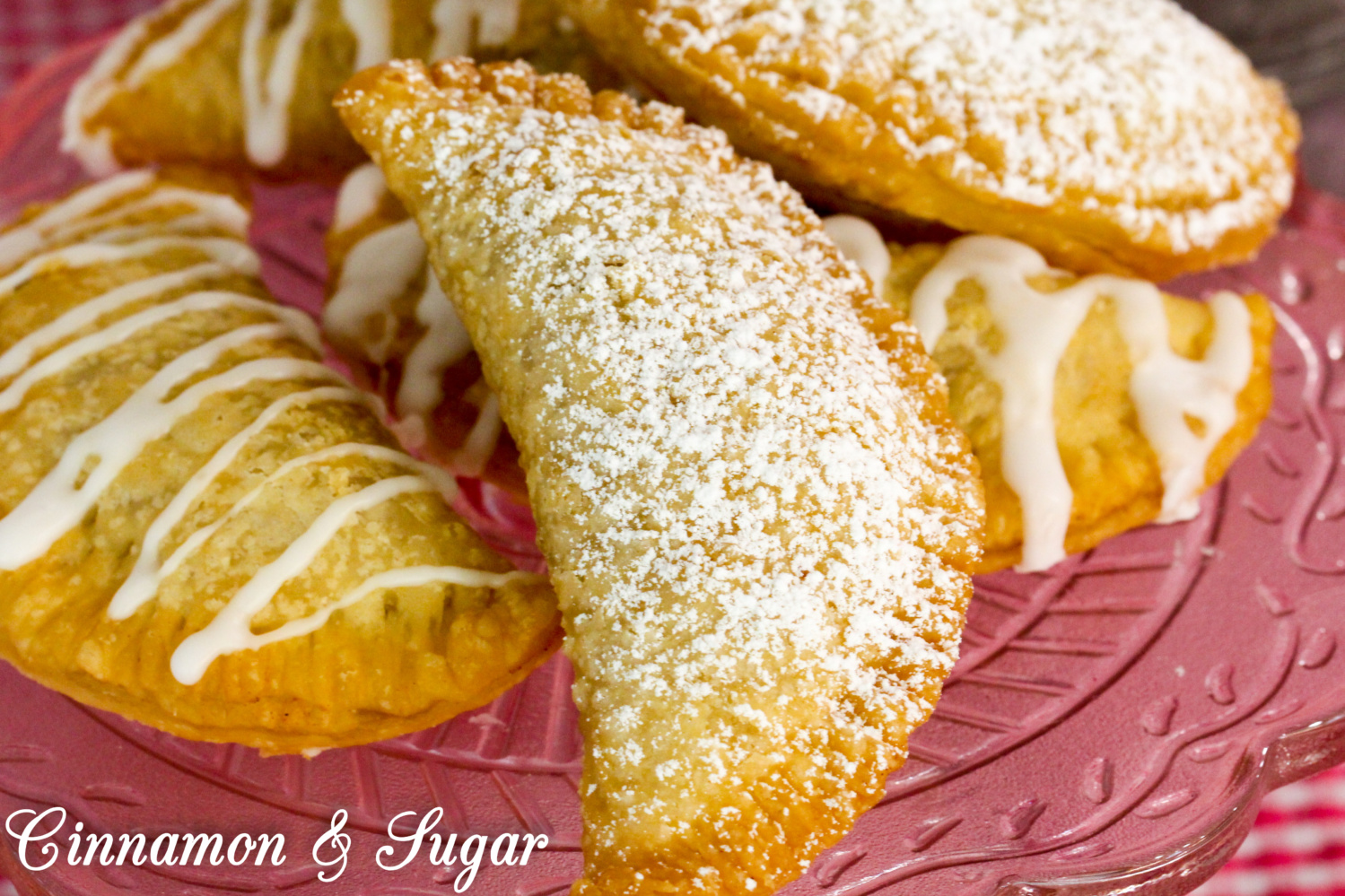 Talia's Miniature Deep-Fried Apple Pies - Cinnamon and Sugar