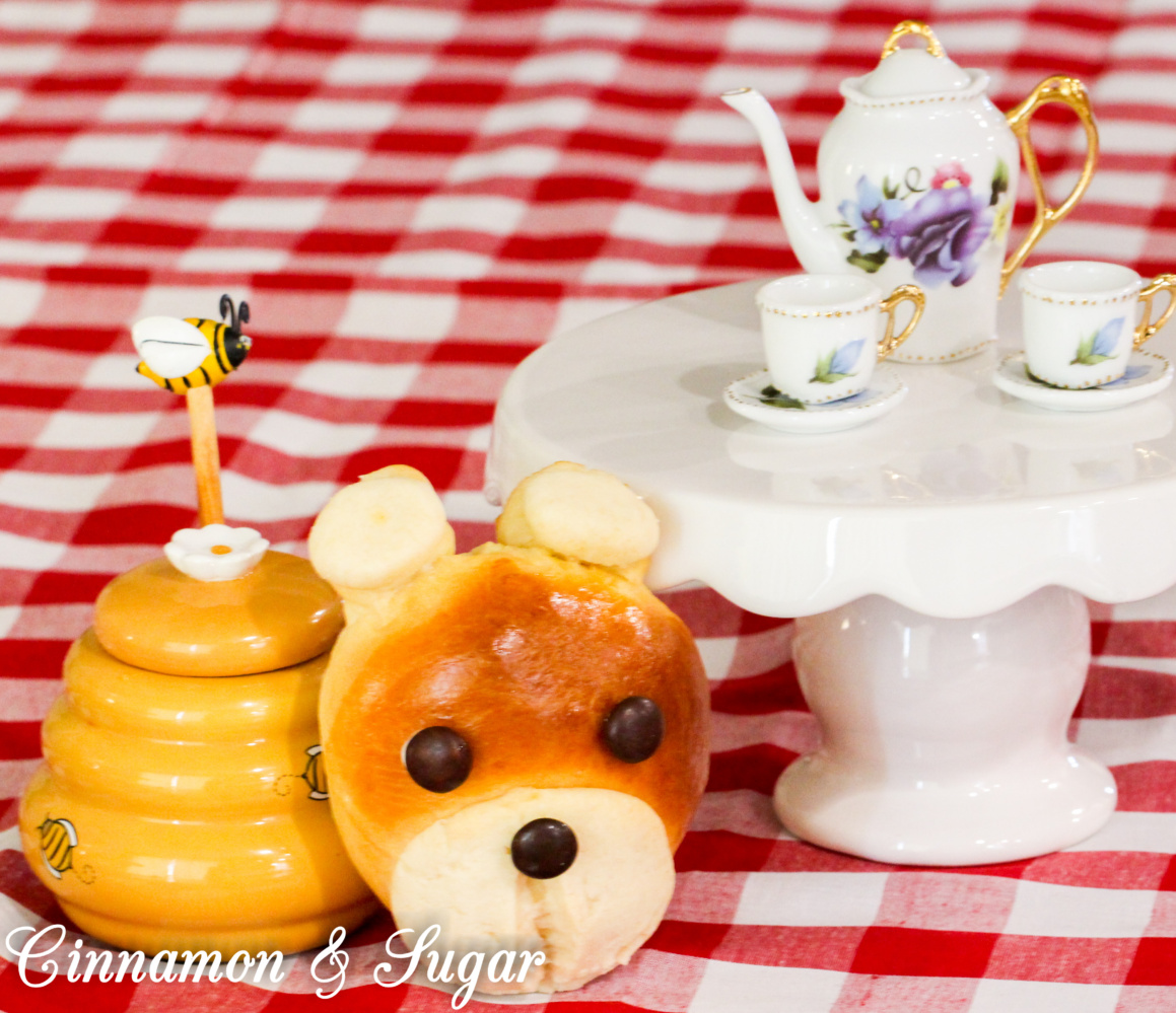 Teddy Bear Rolls - Cinnamon and Sugar