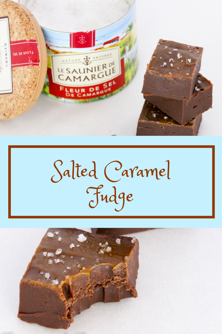 Salted Caramel Fudge - Cinnamon and Sugar