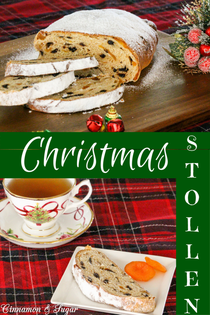 Krista's Modern Christmas Stollen - Cinnamon and Sugar
