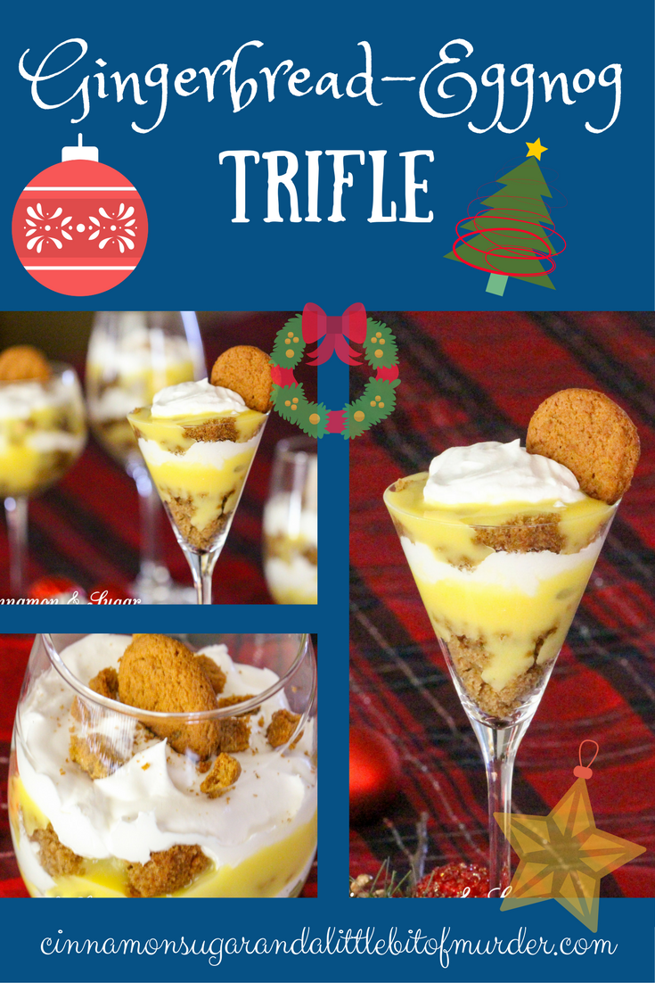 Gingerbread-Eggnog Trifle - Cinnamon and Sugar