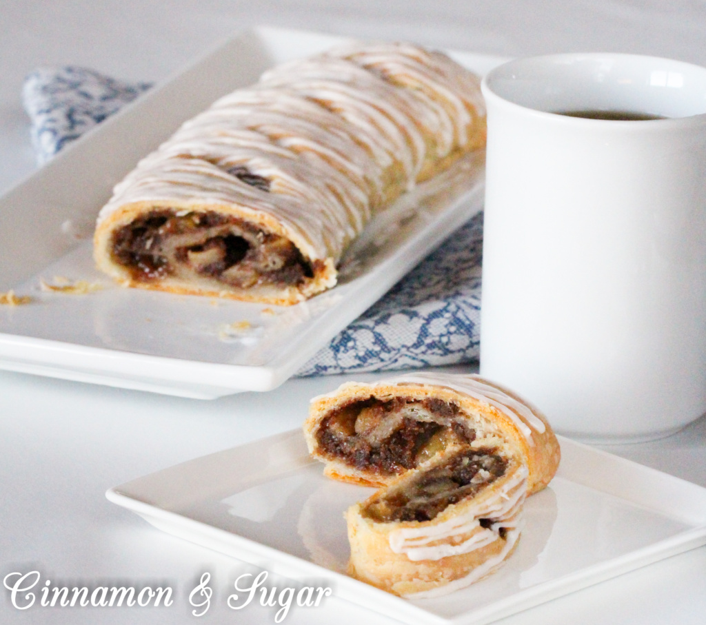 The Strangled Strudel (Apple Strudel) - Cinnamon and Sugar