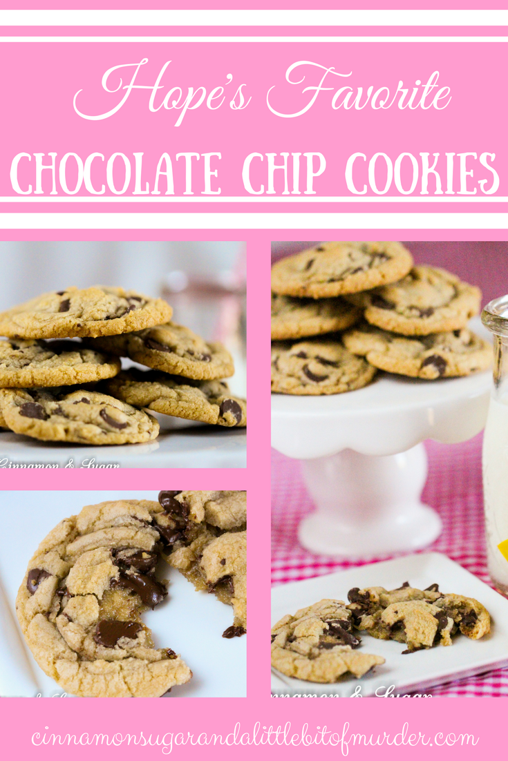 Hope's Favorite Chocolate Chip Cookies - Cinnamon and Sugar