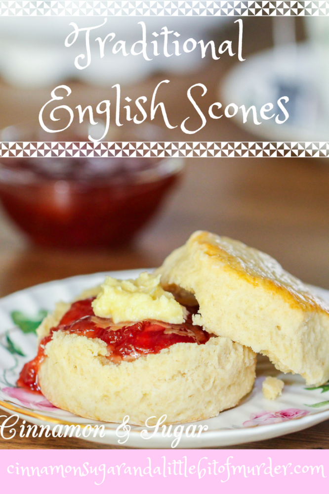 Traditional English Scones - Cinnamon and Sugar
