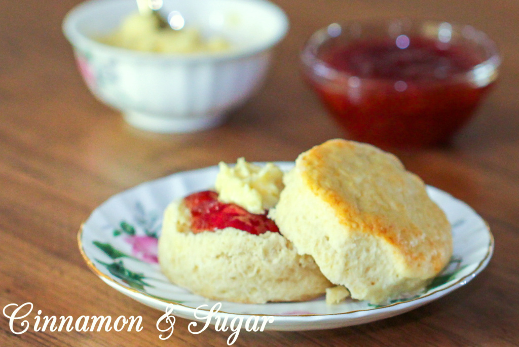 Traditional English Scones - Cinnamon and Sugar