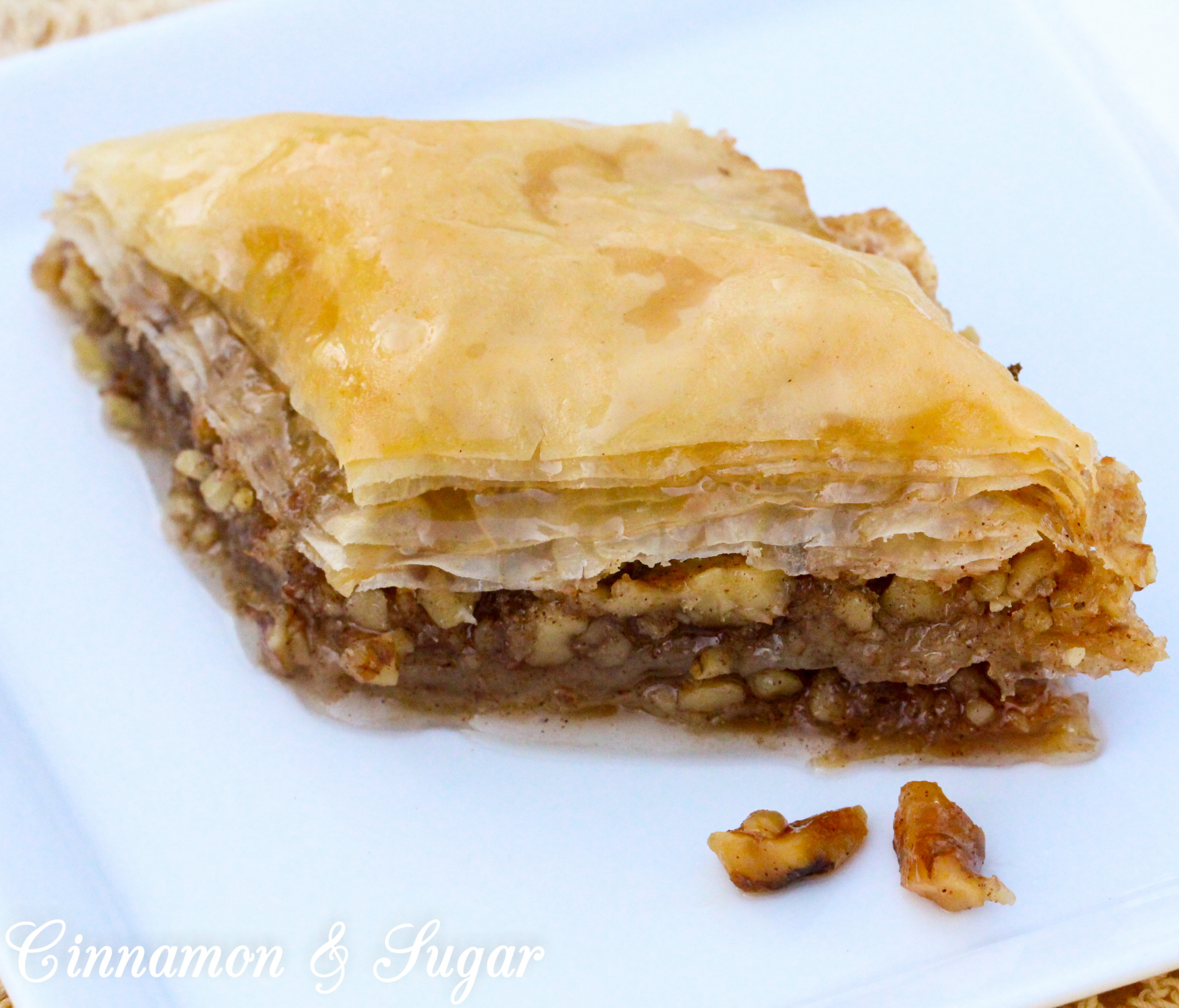 Lucy's Baklava - Cinnamon and Sugar
