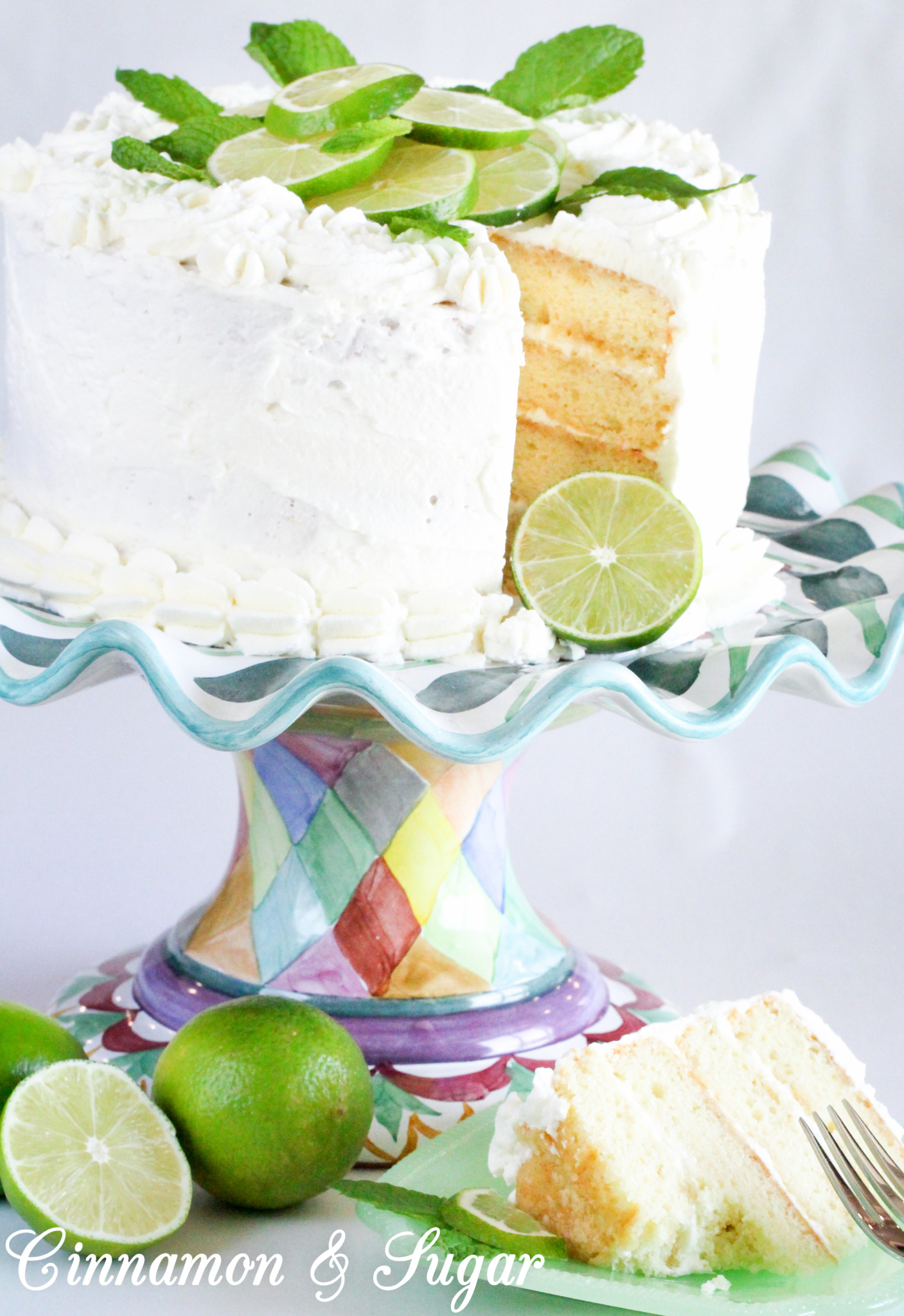 Mojito Cake - Cinnamon and Sugar