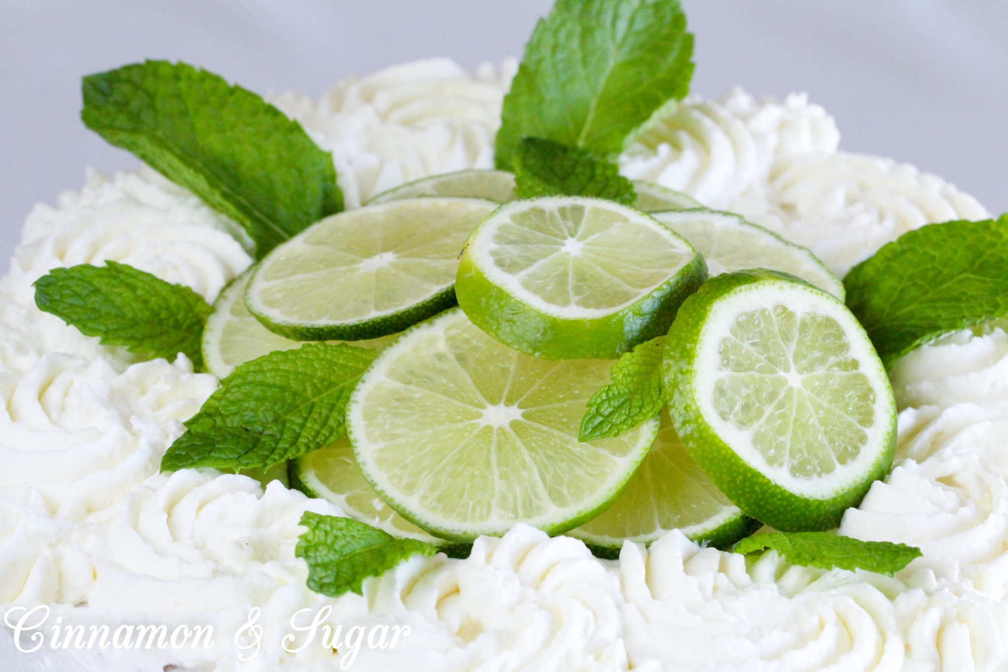 Mojito Cake - Cinnamon and Sugar