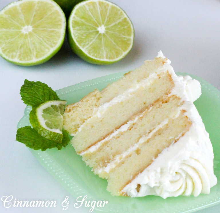 Mojito Cake - Cinnamon and Sugar