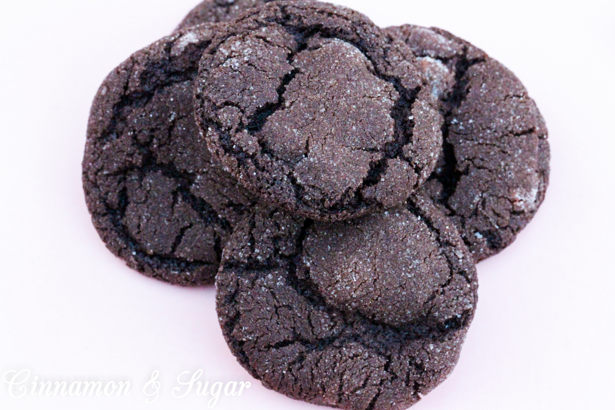 Double Chocolate Chili Cookies - Cinnamon and Sugar