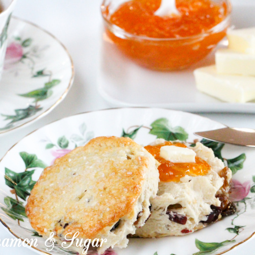 Bertie Sparks's Proper English Scones - Cinnamon and Sugar