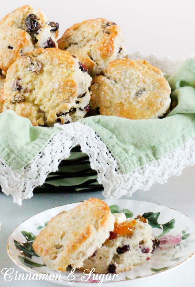 Bertie Sparks's Proper English Scones - Cinnamon and Sugar