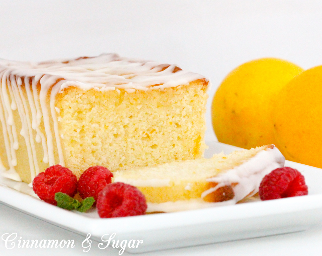 Lemon Tea Cakes - Cinnamon and Sugar