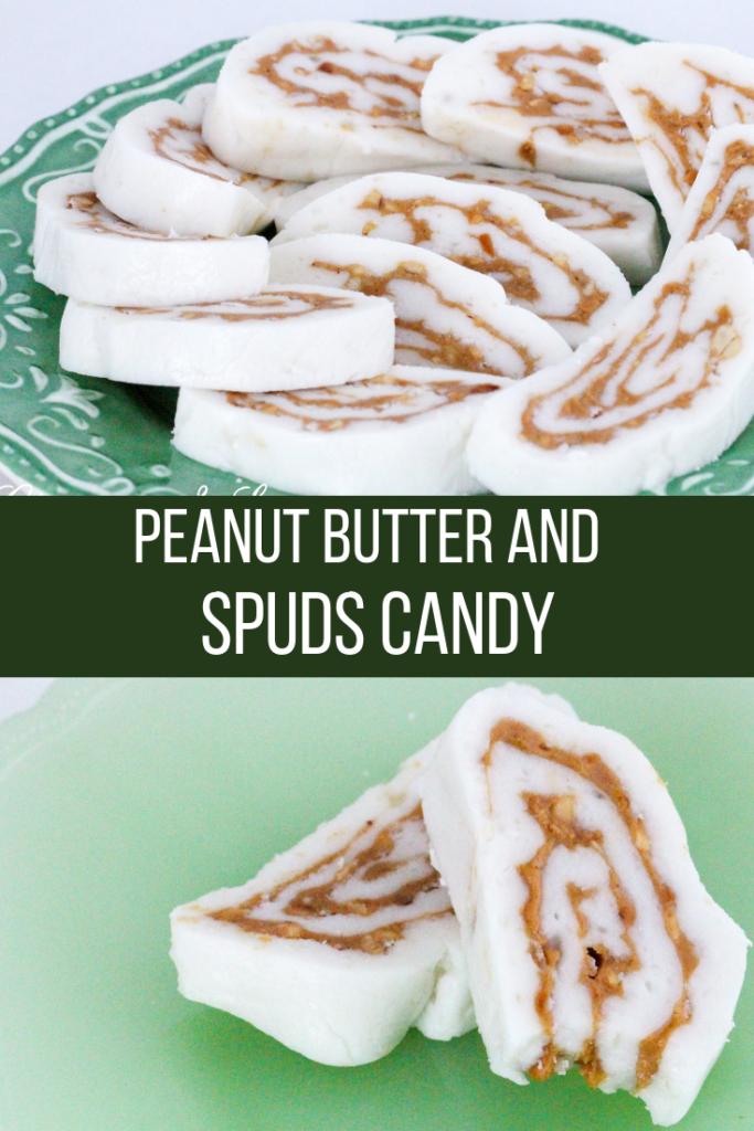Peanut Butter and Spuds Candy - Cinnamon and Sugar