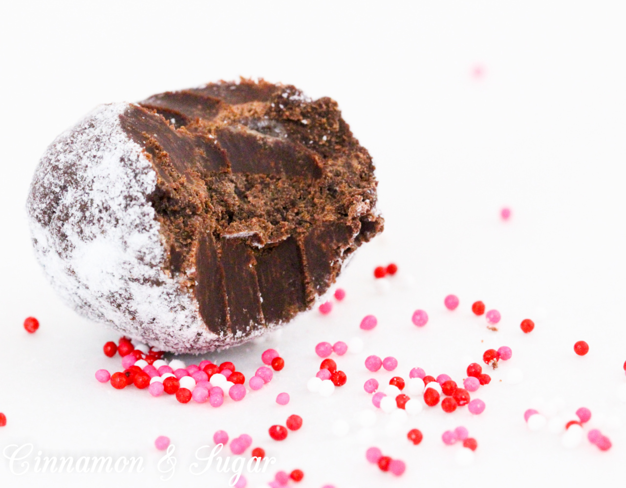 Spicy Chocolate Truffles - Cinnamon and Sugar
