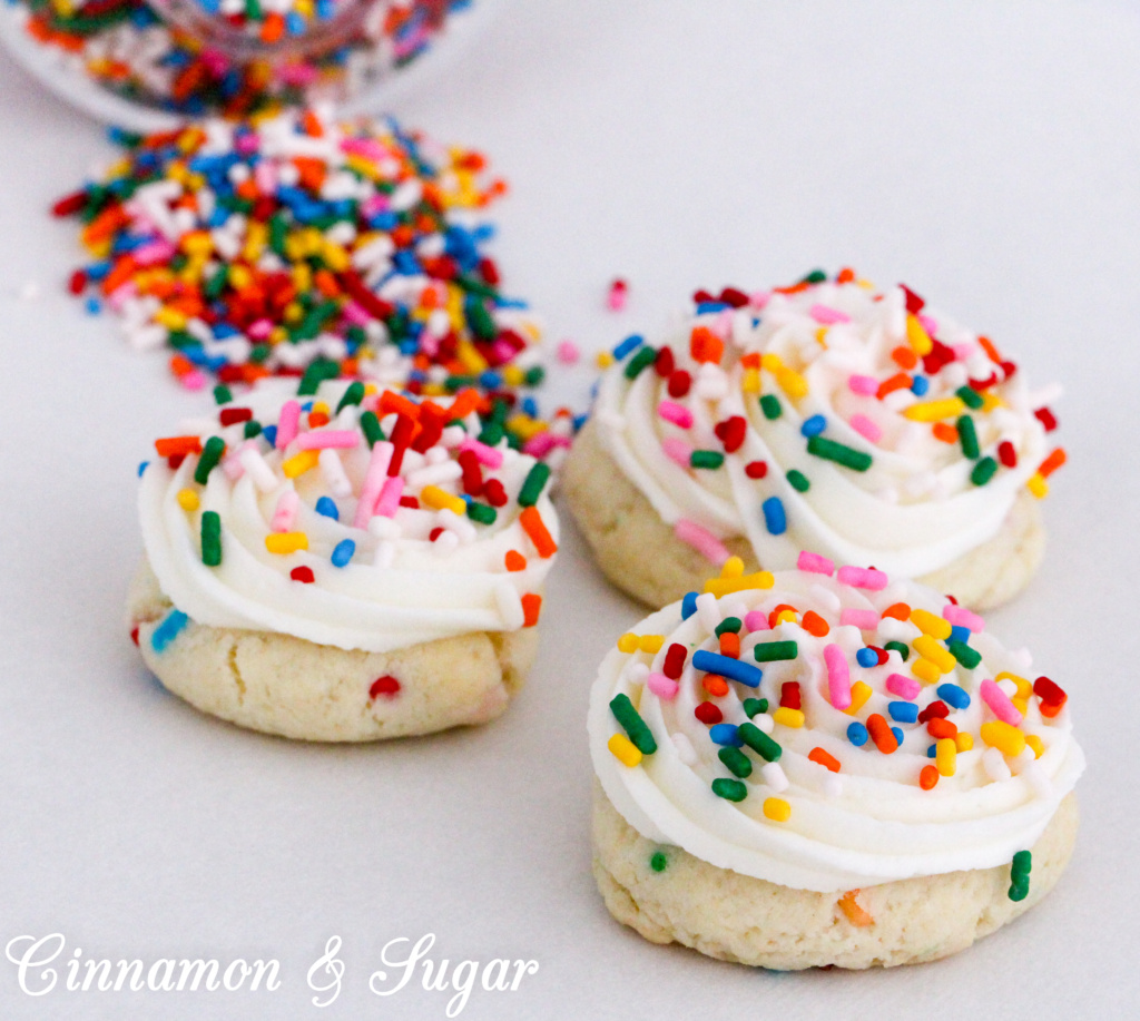 Sprinkled with Fun Cookies - Cinnamon and Sugar