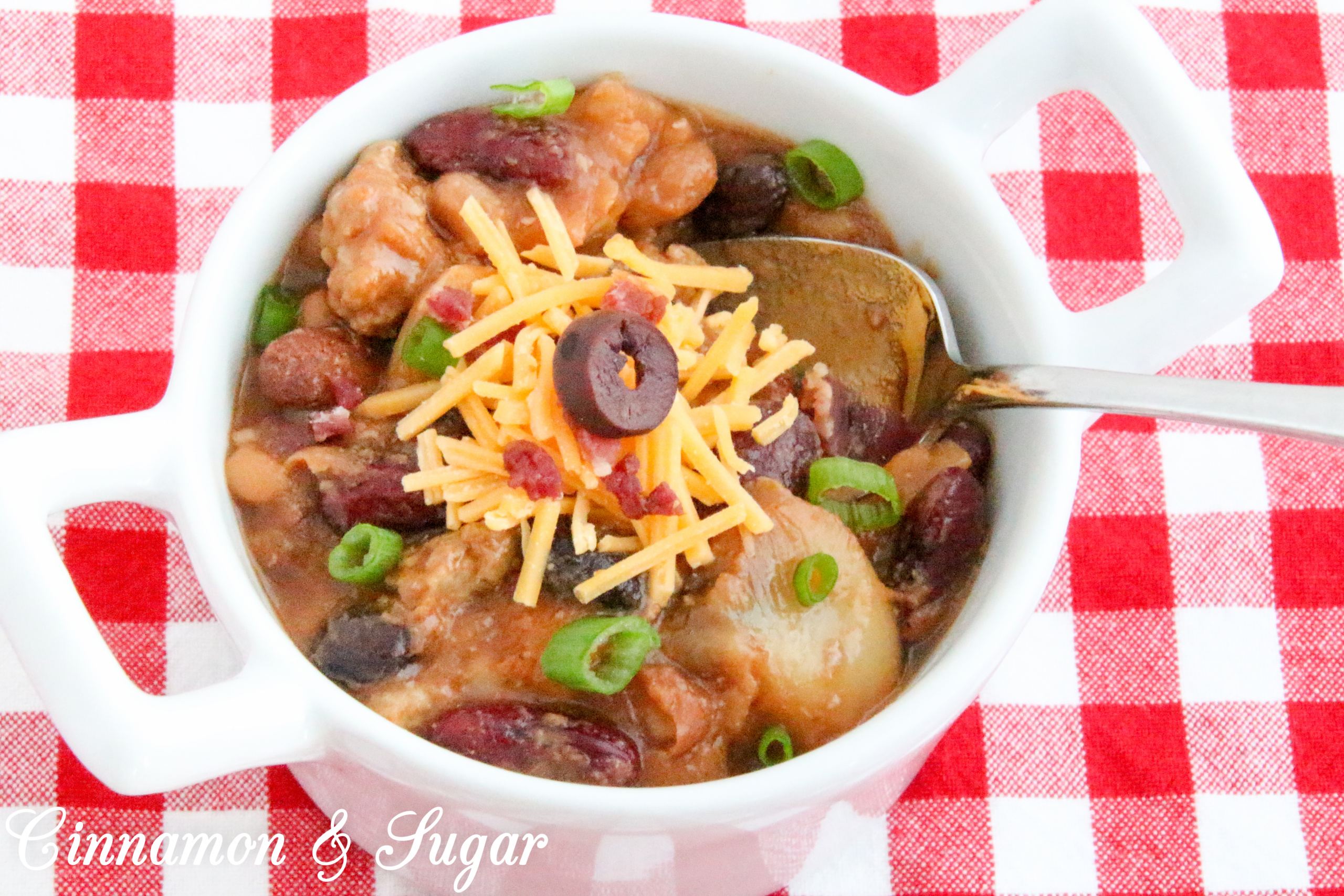 Potluck Beans - Cinnamon and Sugar