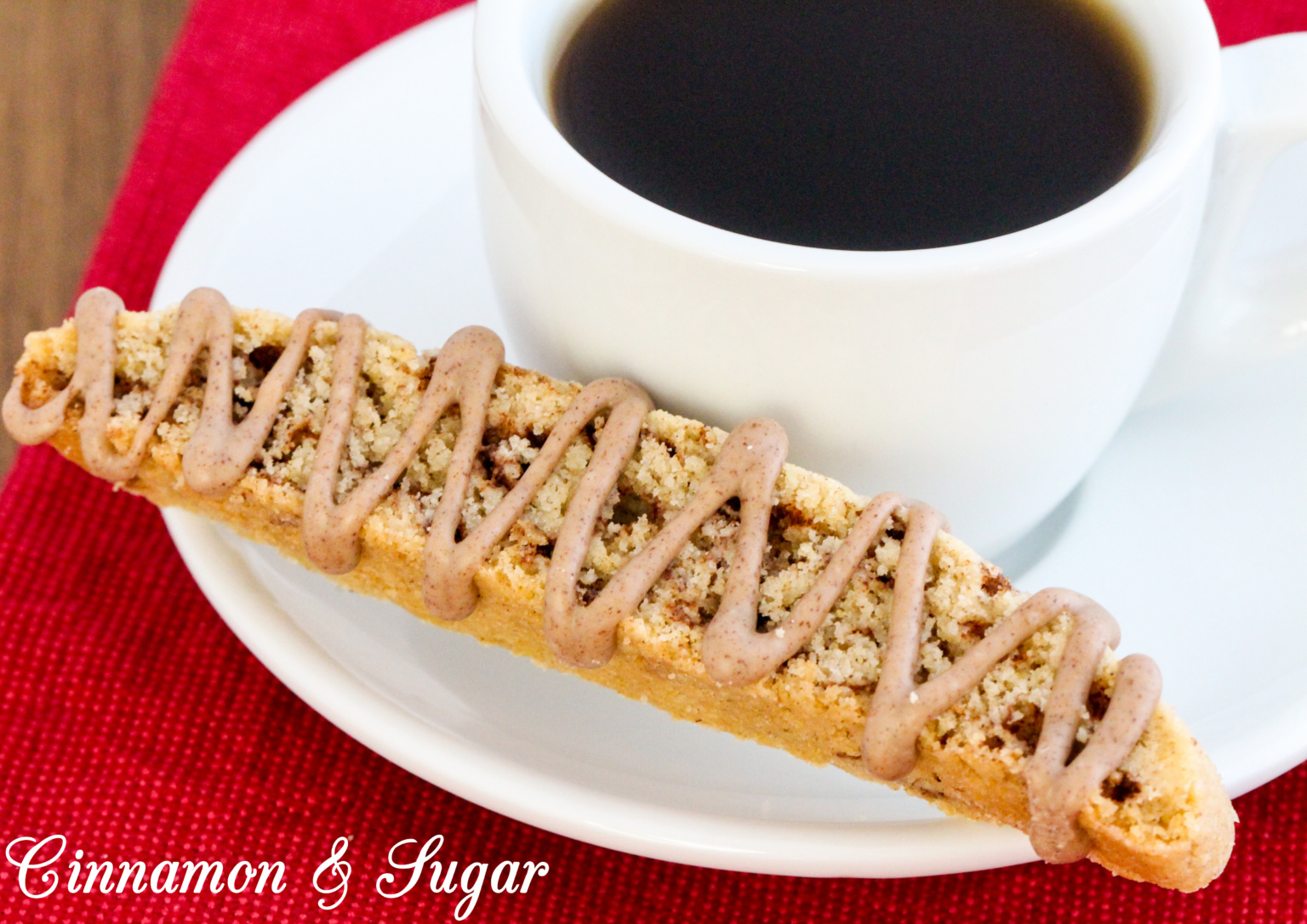 Cinnamon Chip Biscotti - Cinnamon and Sugar