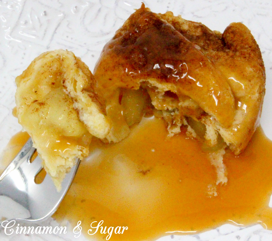 Bite-Sized Apple Pie - Cinnamon and Sugar