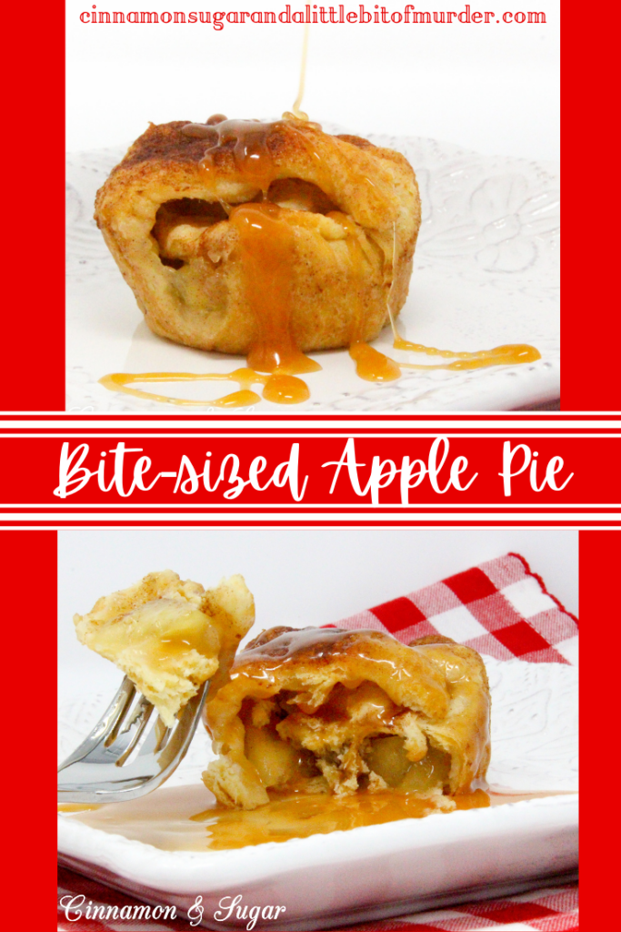 Bite-Sized Apple Pie - Cinnamon and Sugar