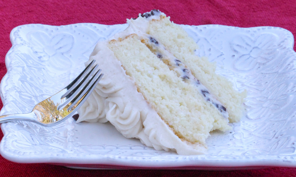 Cannoli Cake - Cinnamon and Sugar