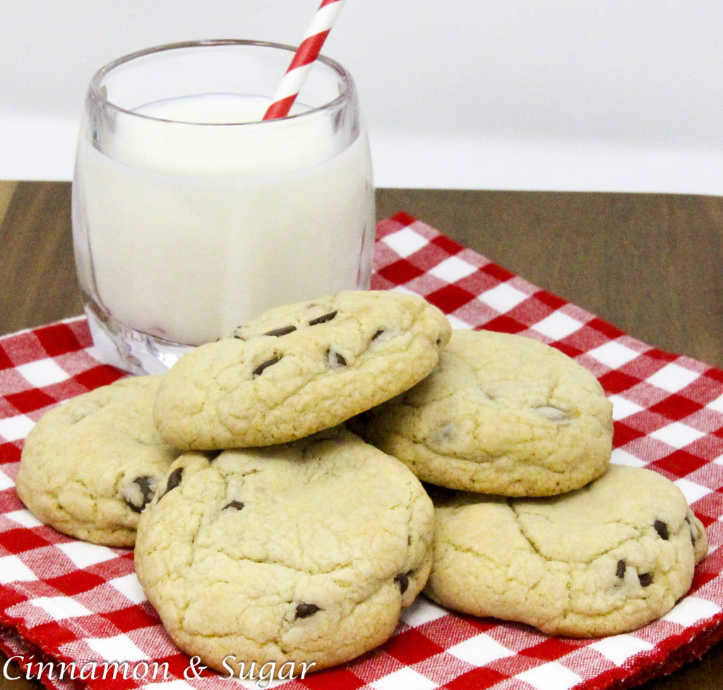 Vicki's Chocolate Chip Cookies - Cinnamon and Sugar