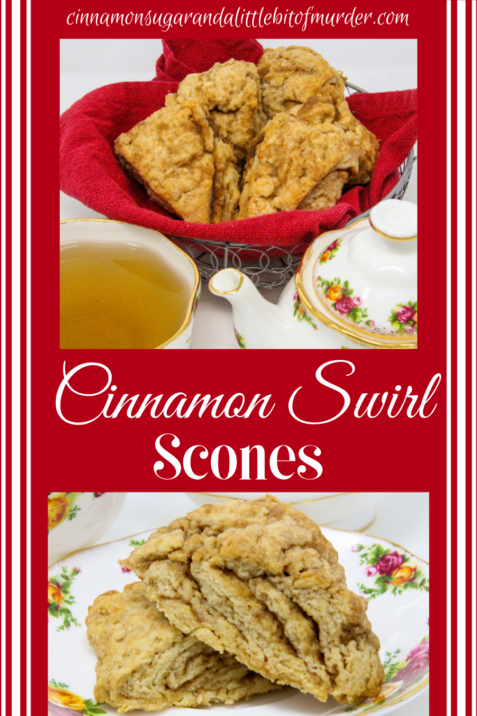 Cinnamon Swirl Scones - Cinnamon and Sugar