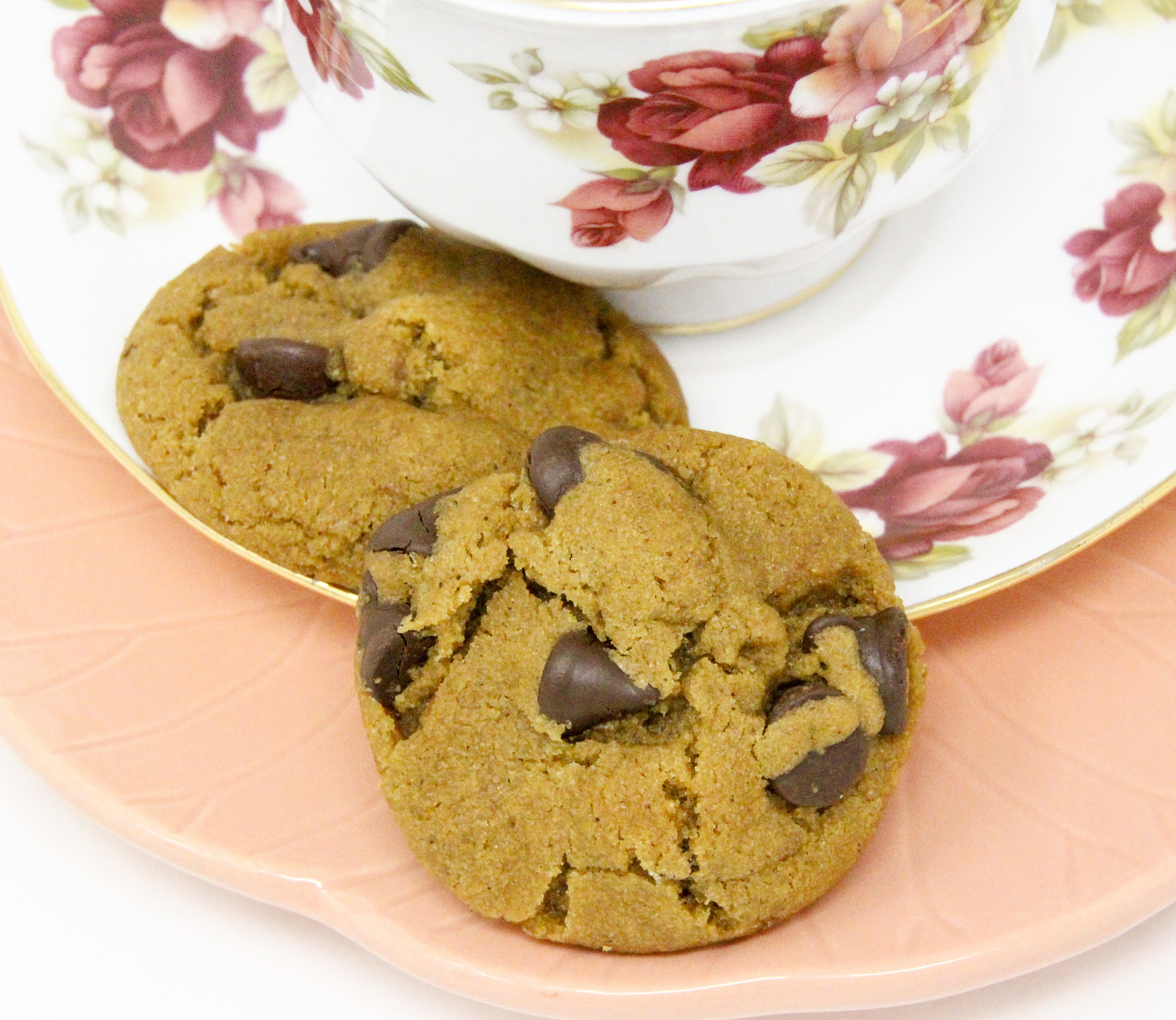 Gingerbread Chocolate Chip Cookies - Cinnamon and Sugar