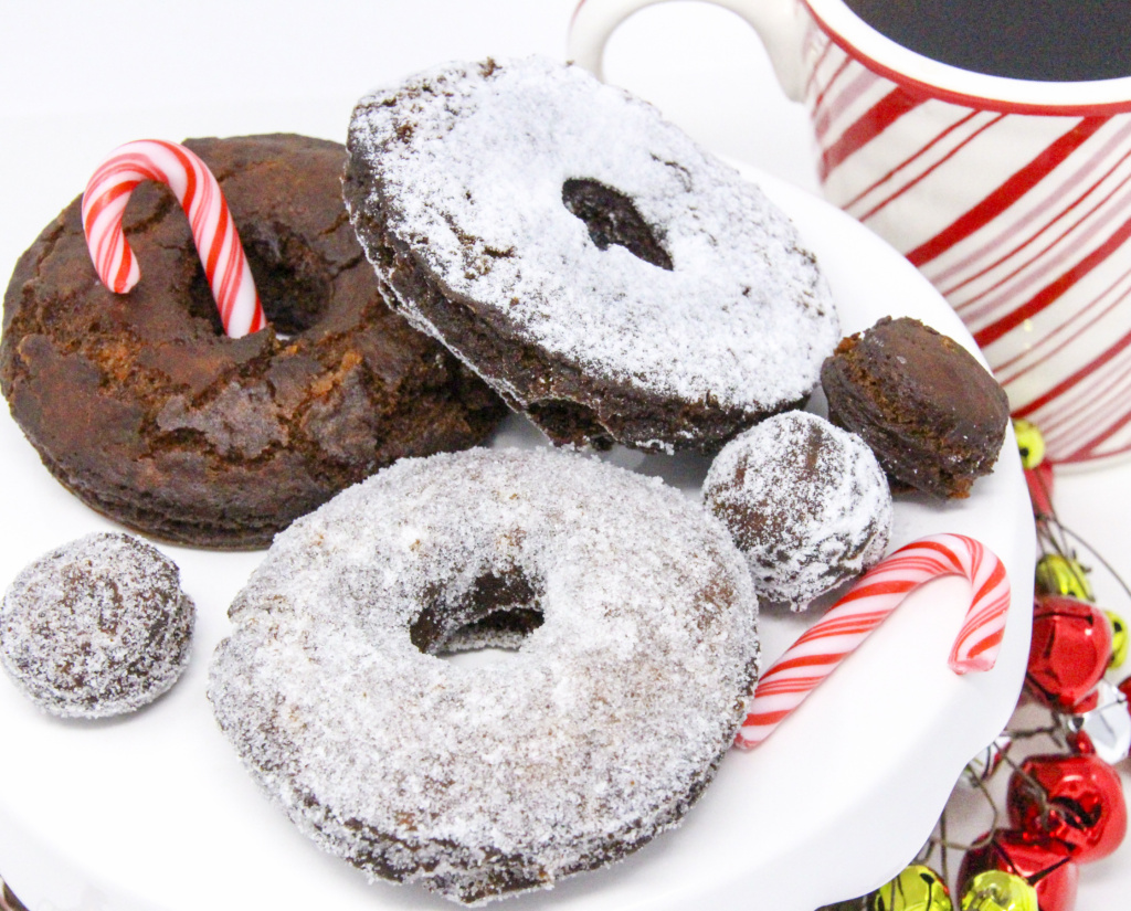 Gingerbread Donuts - Cinnamon and Sugar