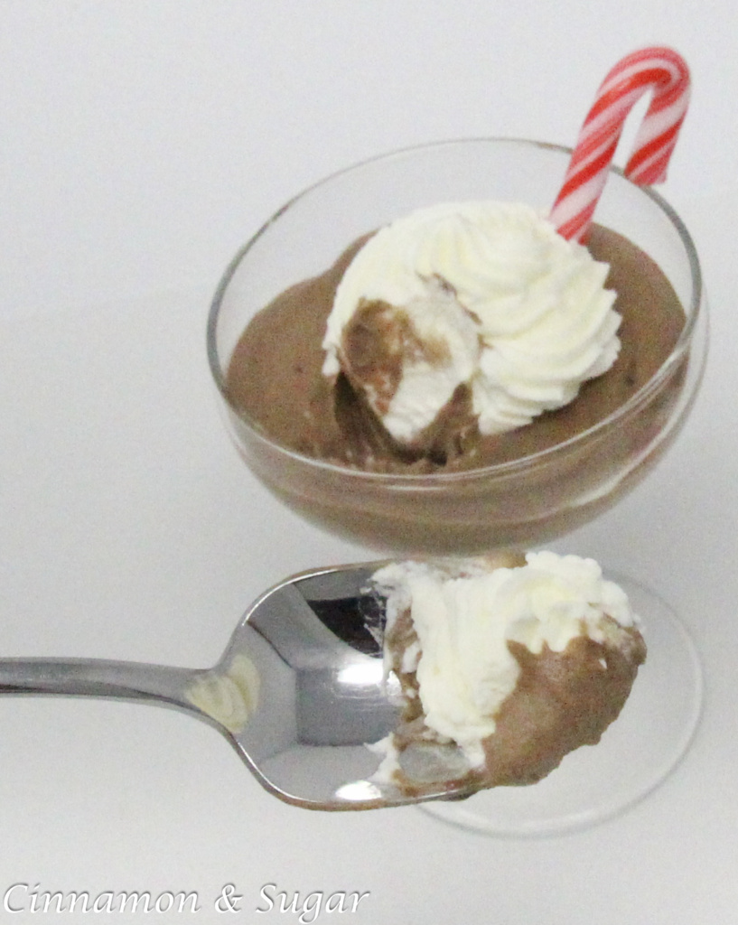 Blender Chocolate Mousse - Cinnamon and Sugar