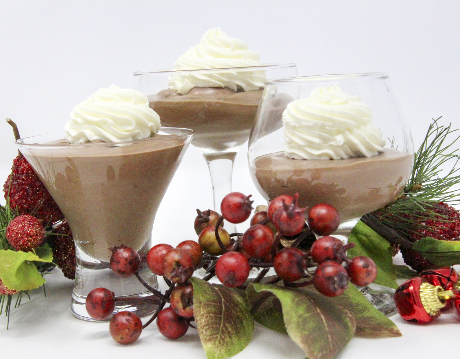 Blender Chocolate Mousse - Cinnamon and Sugar
