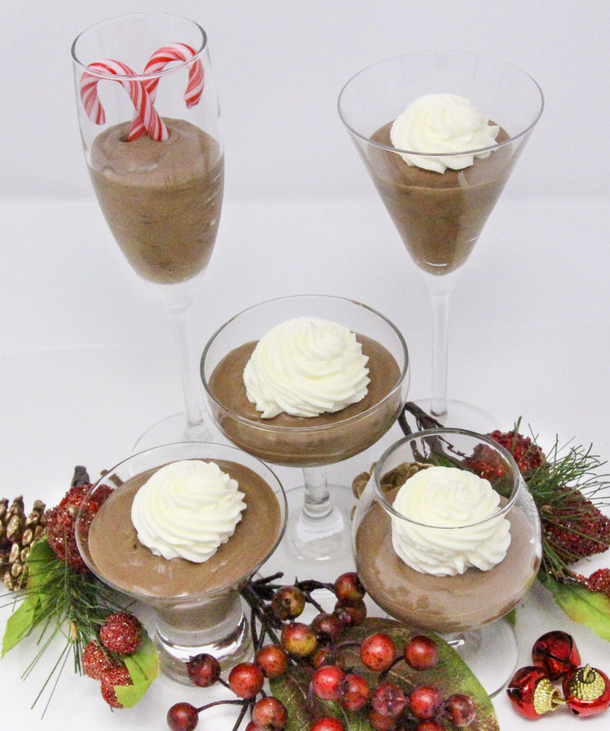 Blender Chocolate Mousse - Cinnamon and Sugar
