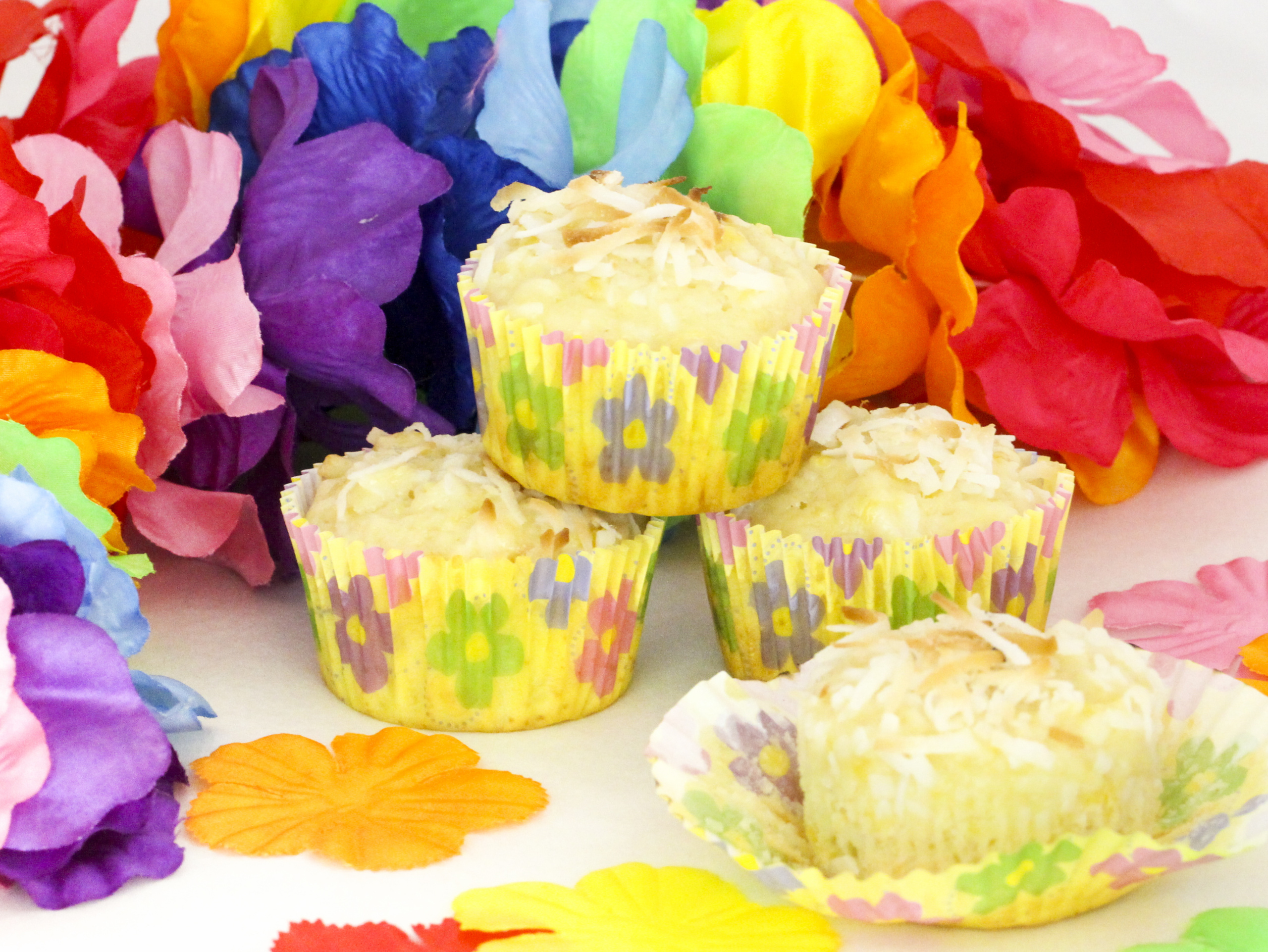 Tropical Pineapple Muffins - Cinnamon and Sugar