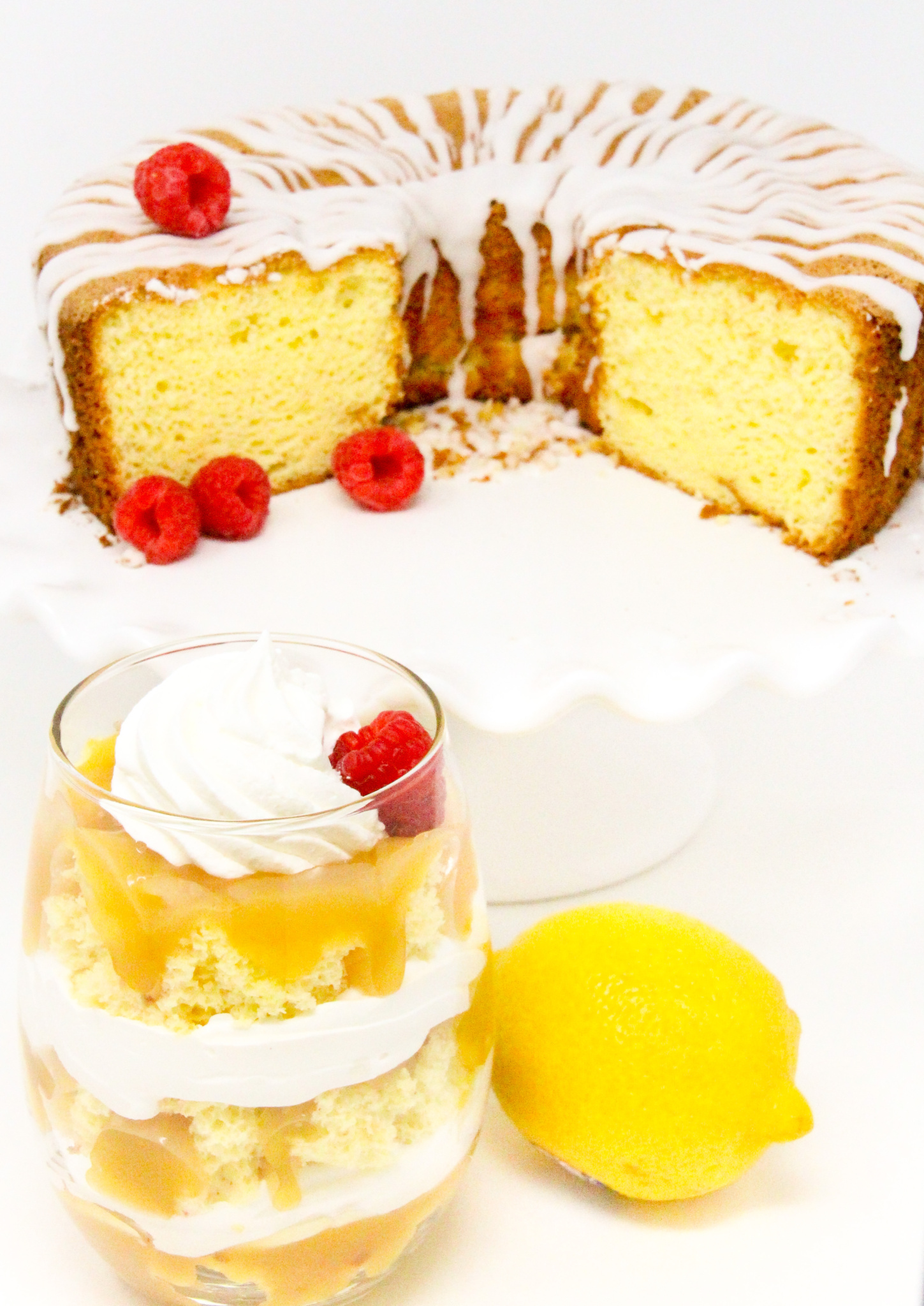 Nero Wolfe's Lemon Sponge Cake - Cinnamon and Sugar