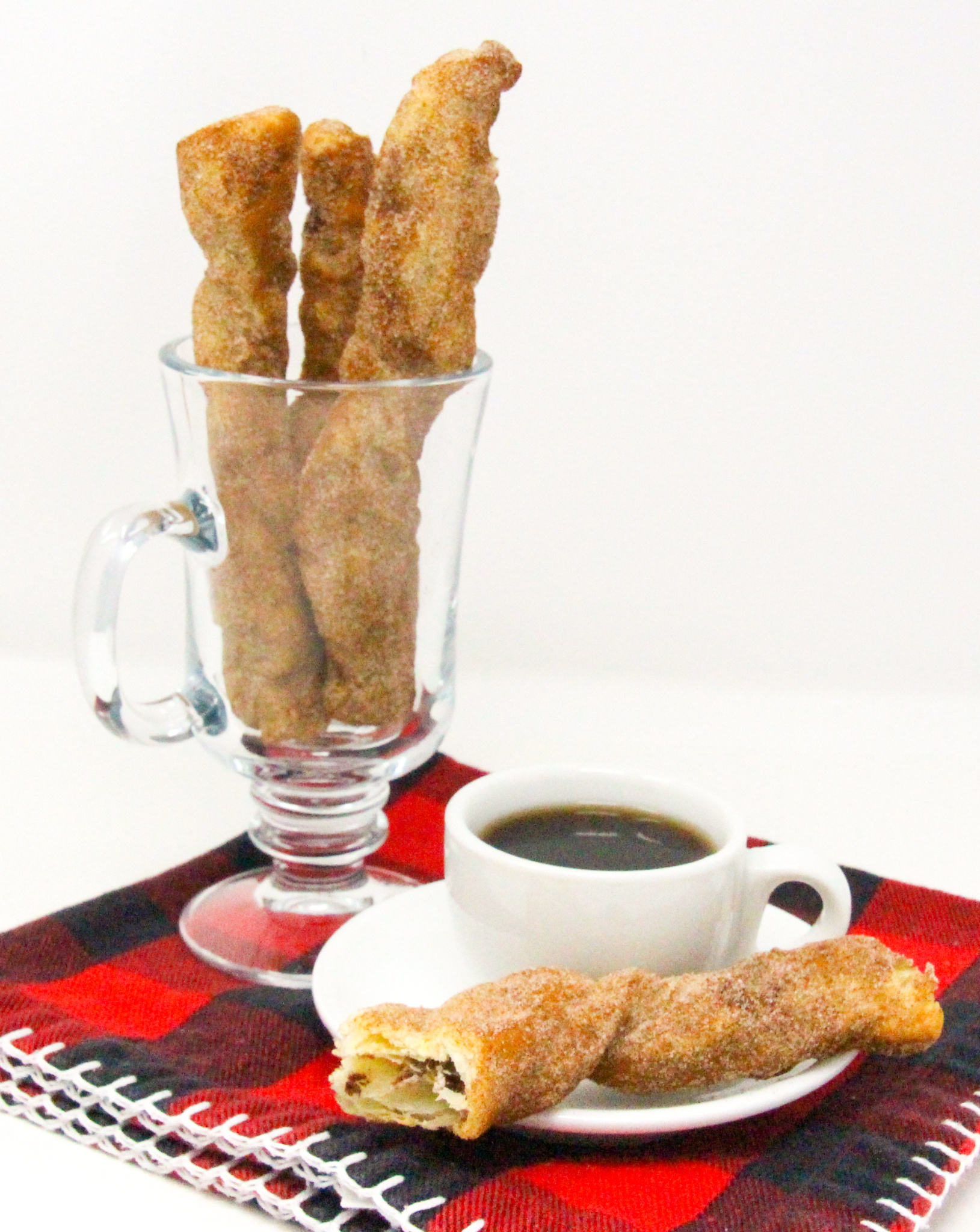 Quick Cinnamon Twists - Cinnamon and Sugar