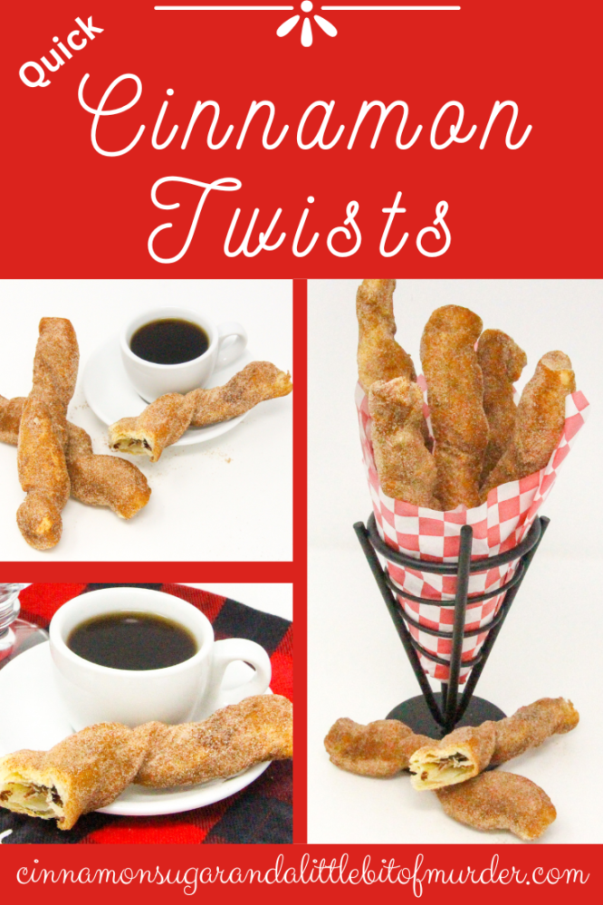 Quick Cinnamon Twists - Cinnamon and Sugar