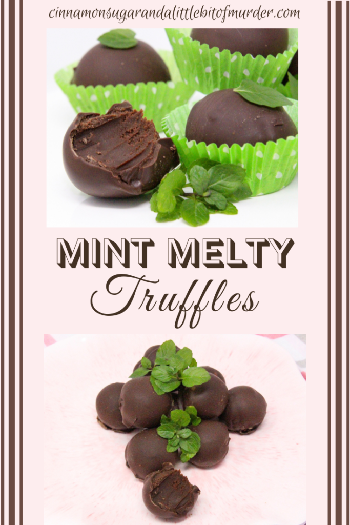 Mint Melty Truffles - Cinnamon and Sugar