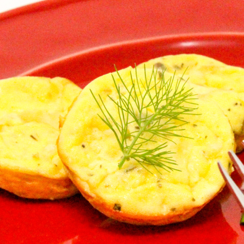 Salmon Mini Quiches - Cinnamon and Sugar