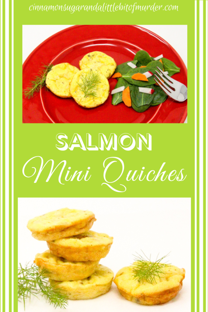 Salmon Mini Quiches - Cinnamon and Sugar