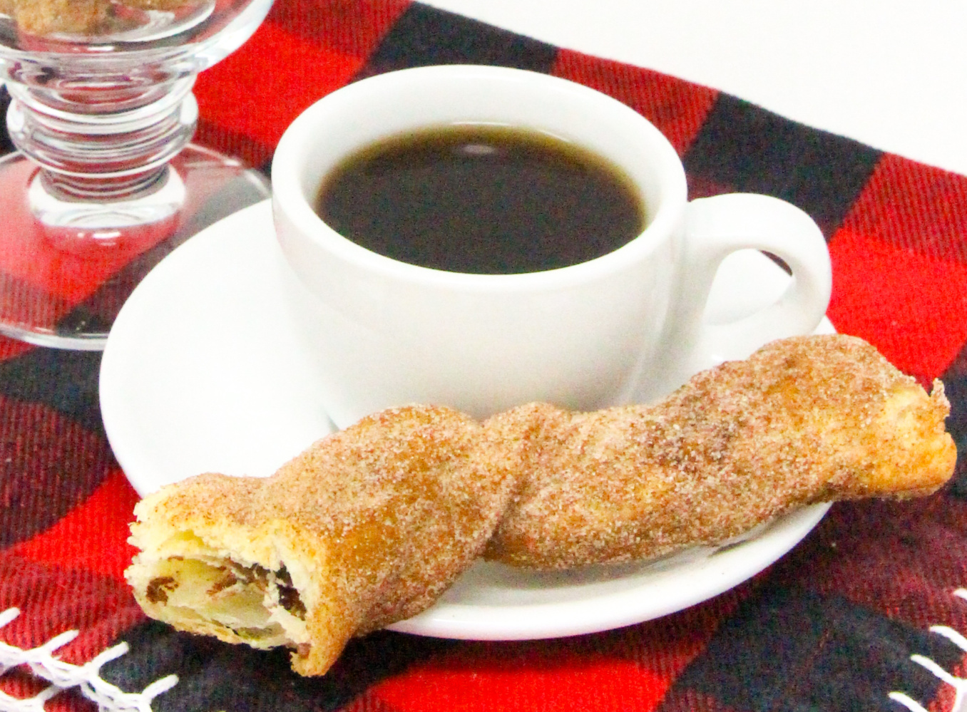 Quick Cinnamon Twists - Cinnamon and Sugar