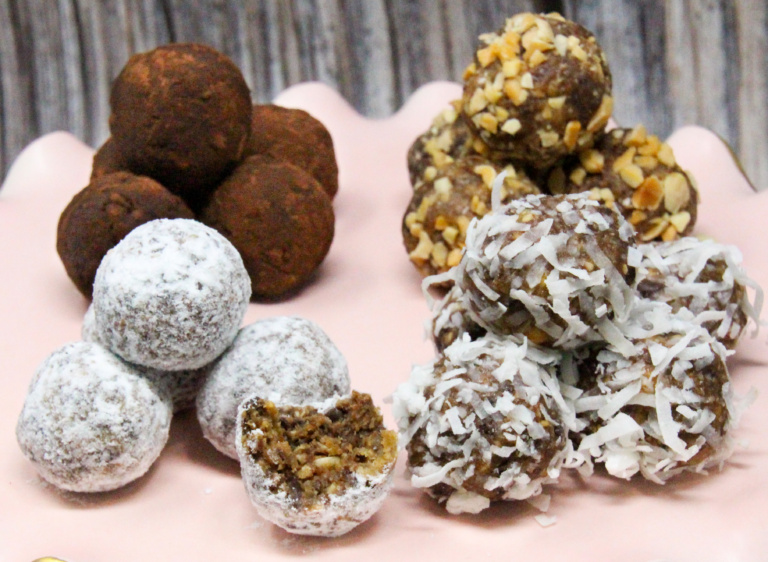 No-Bake Fudge Bites - Cinnamon and Sugar