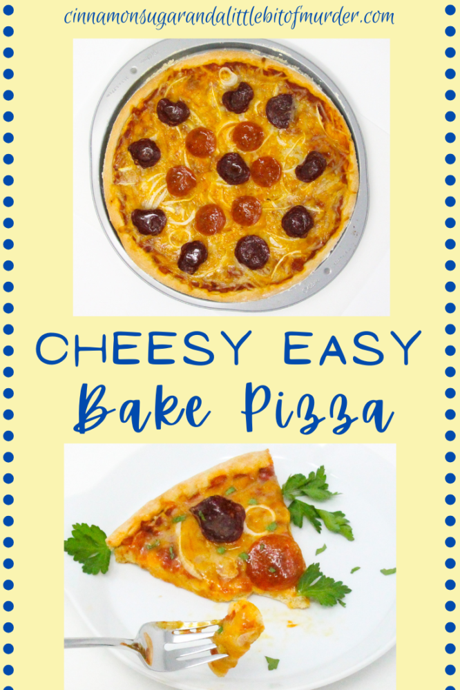 Cheesy Easy Bake Pizza - Cinnamon and Sugar