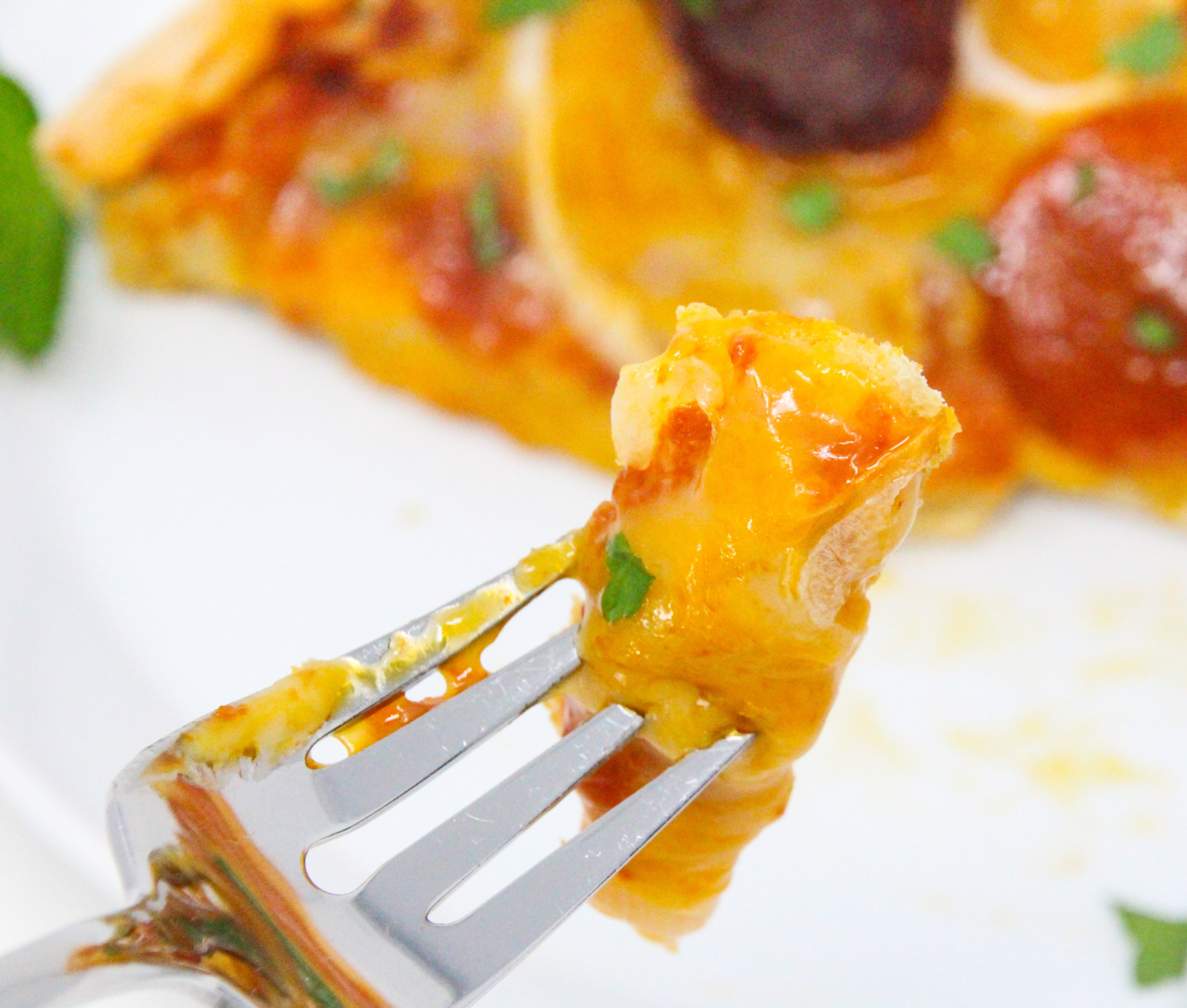 Cheesy Easy Bake Pizza - Cinnamon and Sugar