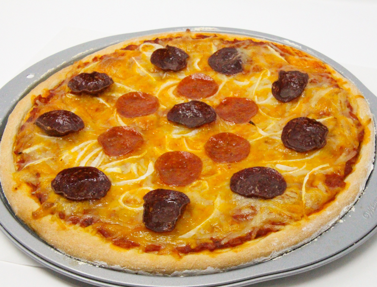 Cheesy Easy Bake Pizza - Cinnamon and Sugar